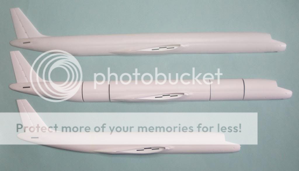 Minicraft Douglas DC-8s in 1/144 - FINISHED !... - Work in Progress ...